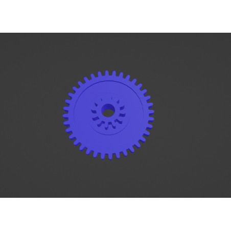 Ruota dentata con riduttore da stampare in 3d free