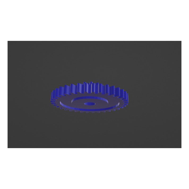 Ruota dentata con riduttore da stampare in 3d free